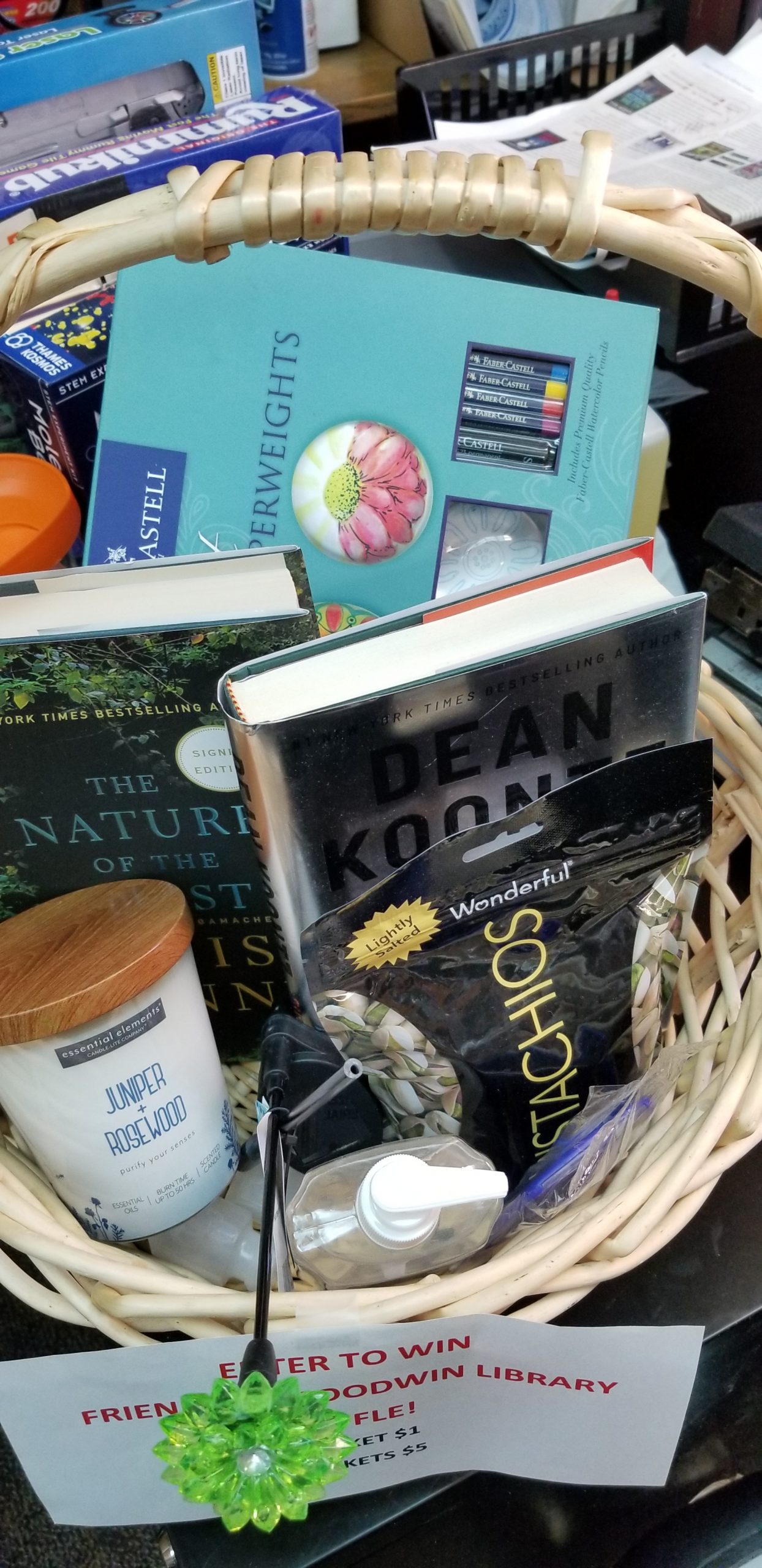 Last Week to Enter Our Raffles!!! – https://www.goodwinlibrary.org