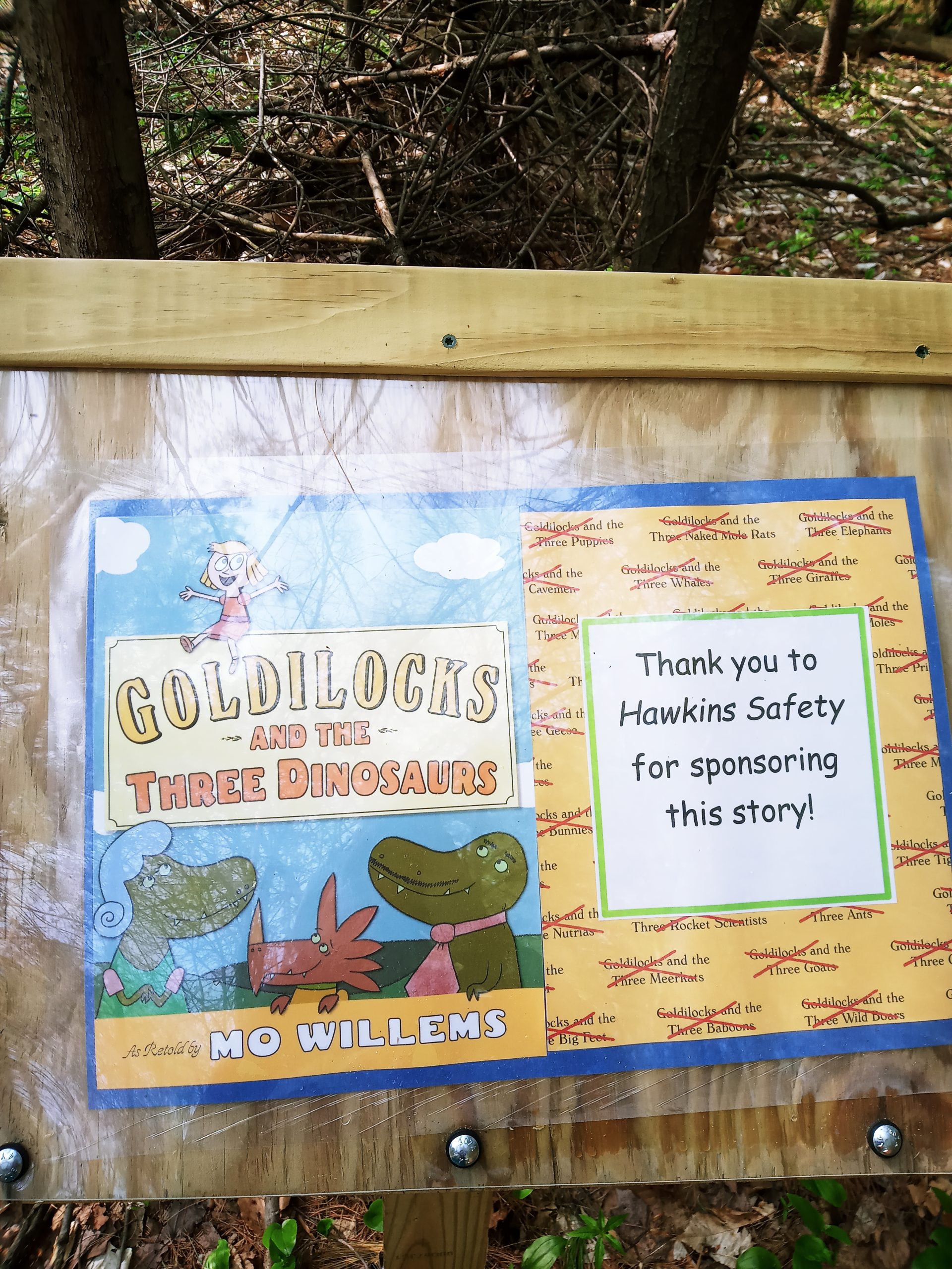 New Story Trail Book! Goldilocks and the Three Dinosaurs – The Goodwin ...